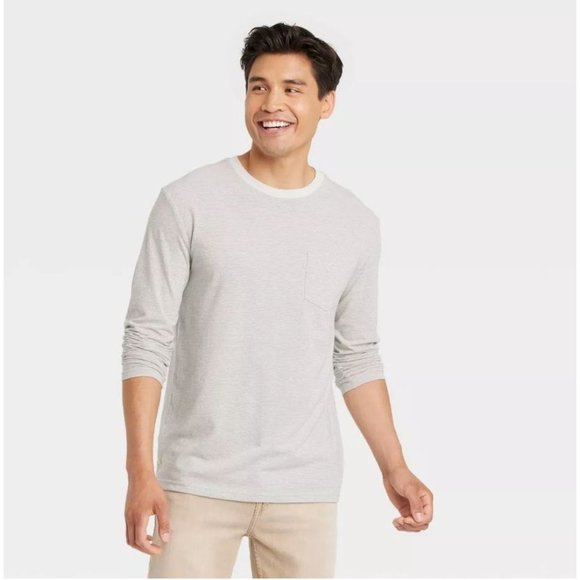 Goodfellow & Co | Shirts | Goodfellow Co Long Sleeve Shirt Crew Neck ...